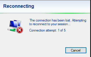 Session Timeout Connection Lost in Remote Desktop | Microsoft Community Hub