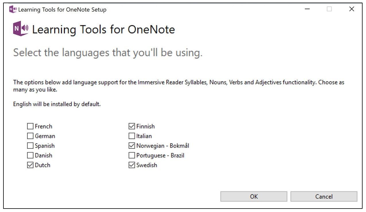 Learning Tools for OneNote gets four new languages for syllables and ...