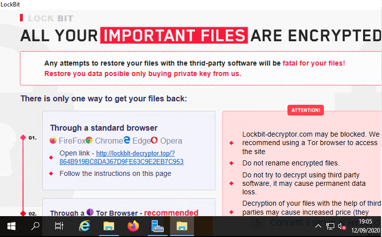 Ransomware Lockbit and Windows Server 2019 DC | Microsoft Community Hub