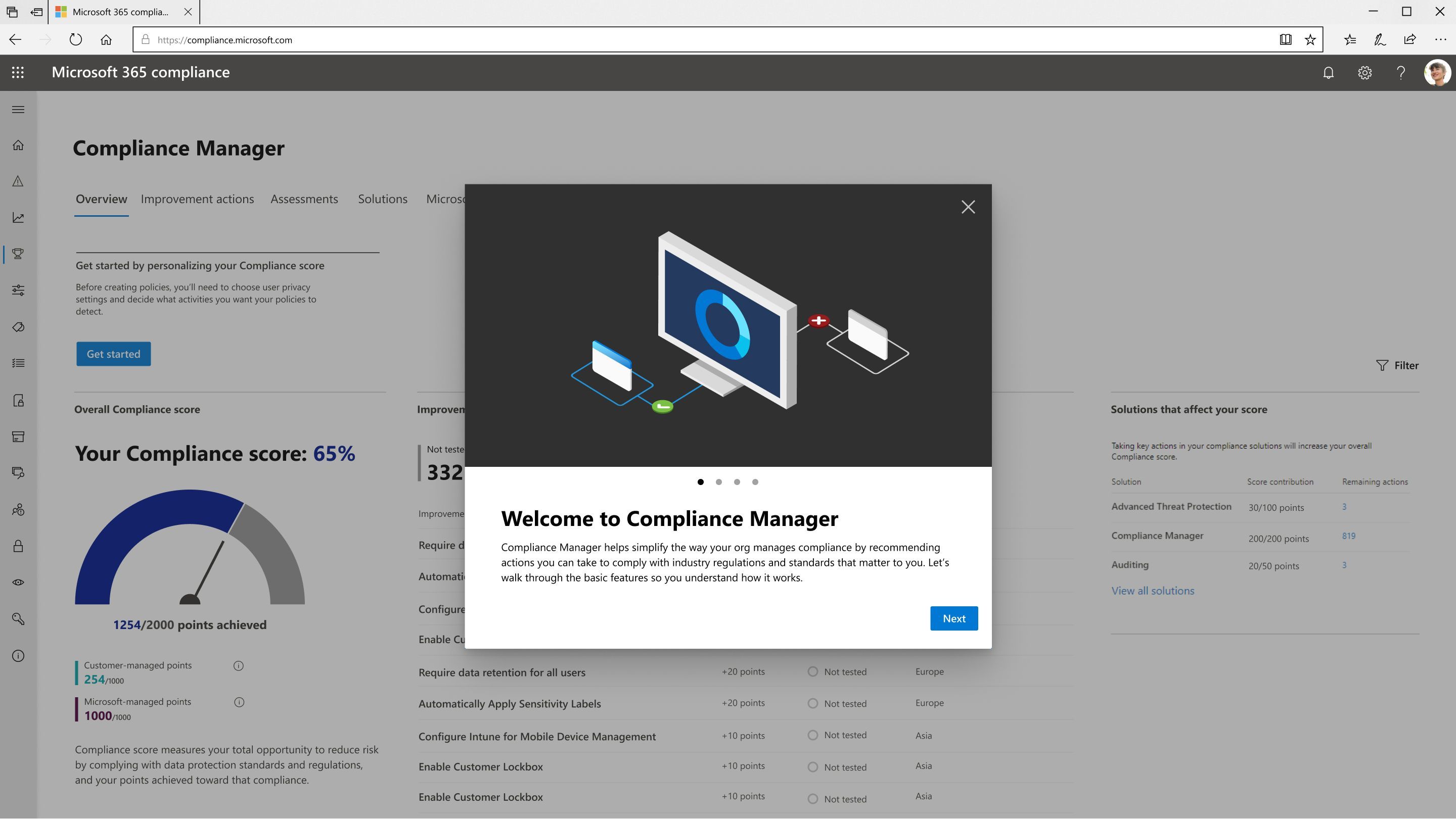 Announcing general availability of Microsoft Compliance Manager ...