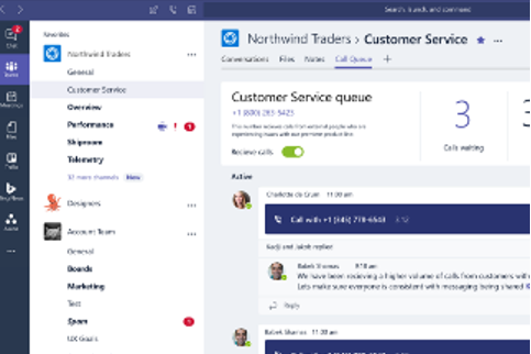 Tab in TEAMS channel for call queue | Microsoft Community Hub