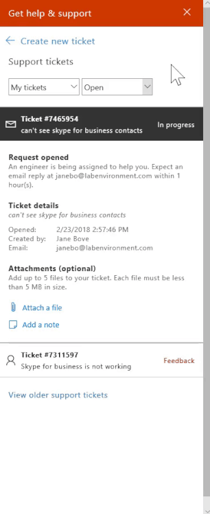 Enhancements in new Office 365 support experience - now available for ...