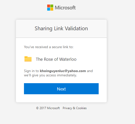 Different behavior for sharing document to a specific person externally ...