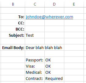 A VBA code to open an email and paste information from tab. | Microsoft Community Hub