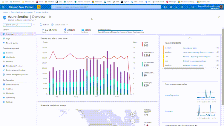 What's new: Azure Sentinel User and Entity Behavior Analytics in Public ...