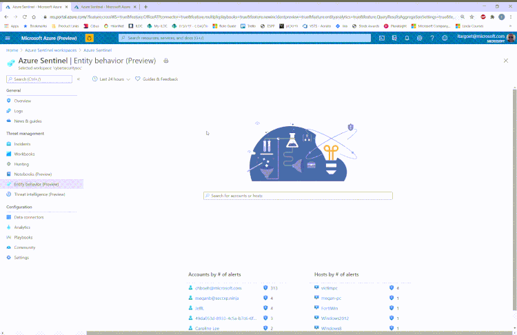 What's new: Azure Sentinel User and Entity Behavior Analytics in Public ...