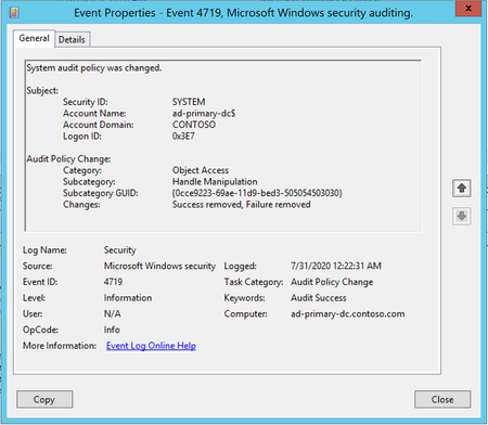 Enriching Windows Security Events with Parameterized Function ...