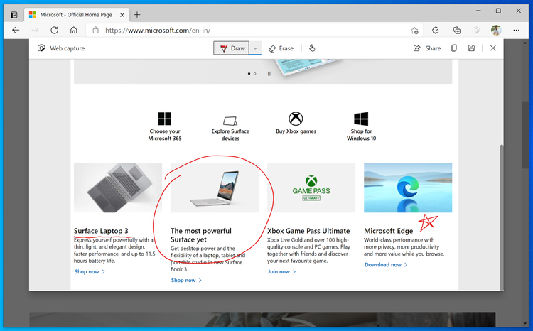 Introducing web capture for Microsoft Edge | Microsoft Community Hub