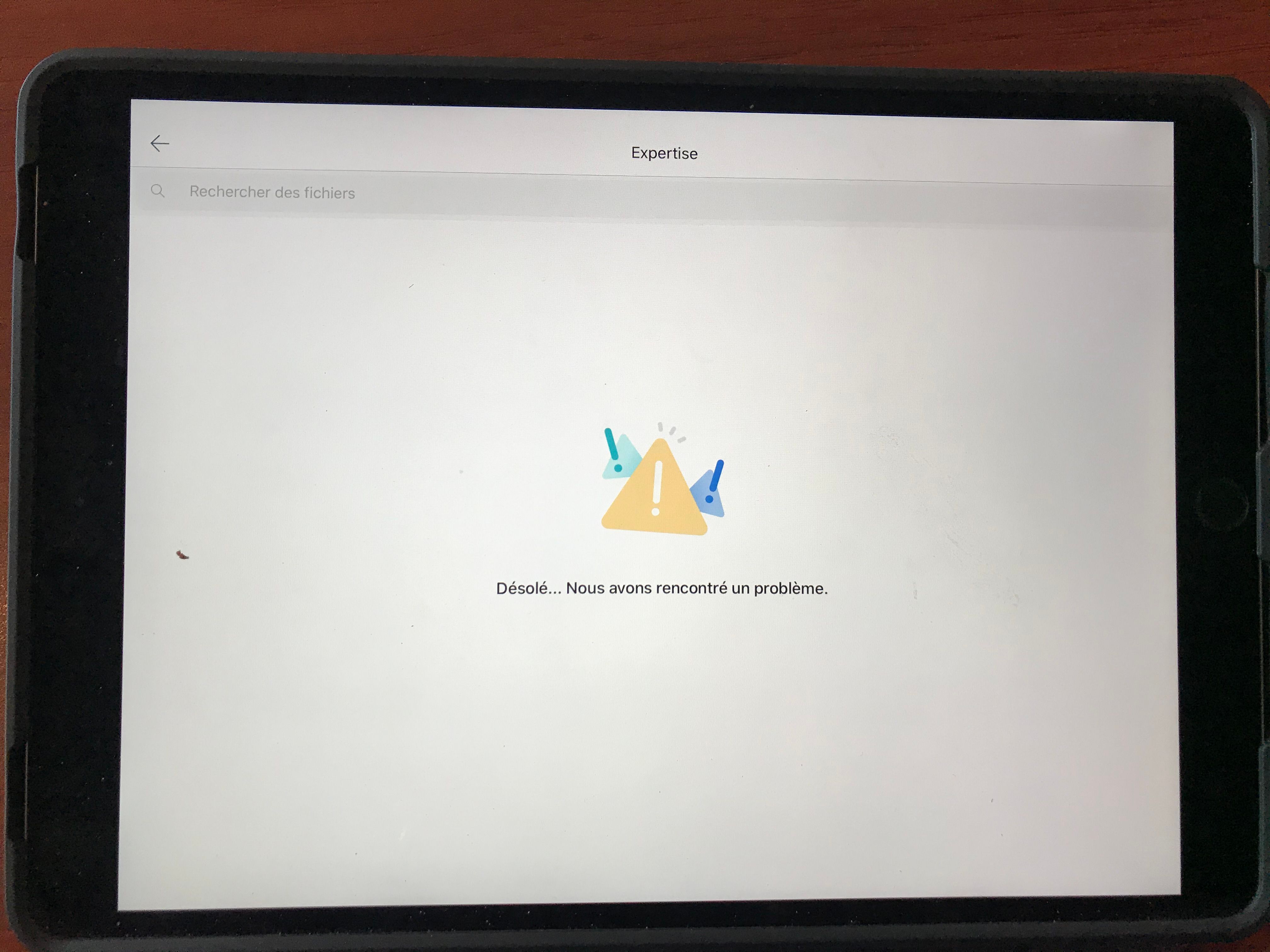 Impossible to see libraries content with iOS Sharepoint App | Microsoft Community Hub