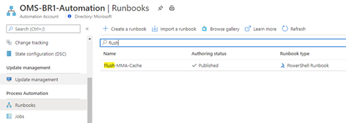 How To Flush Microsoft Monitoring Agent Cache Using Azure Automation ...