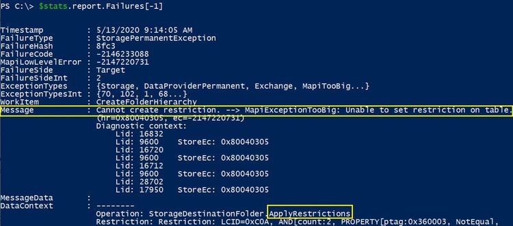 Troubleshooting Failed Migrations Microsoft Community Hub 