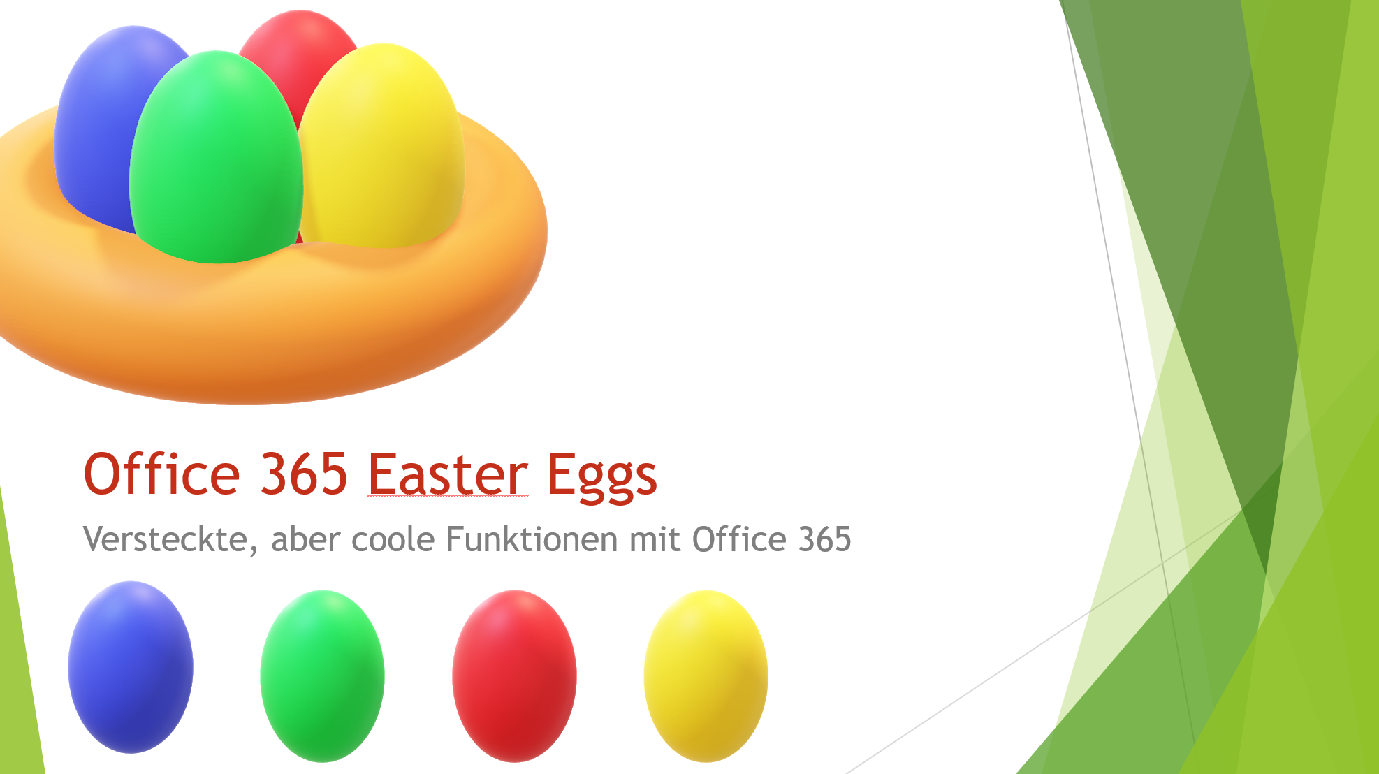[German] Office 365 Easter Eggs – Versteckte Funktionen | Microsoft ...