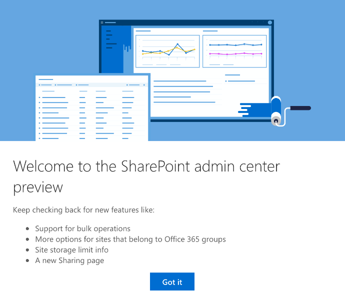 Coming soon to the new SharePoint Admin Center | Microsoft Community Hub