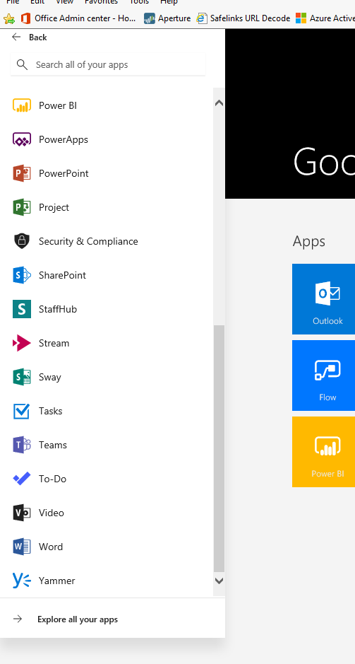 Custom Apps missing from app launcher | Microsoft Community Hub