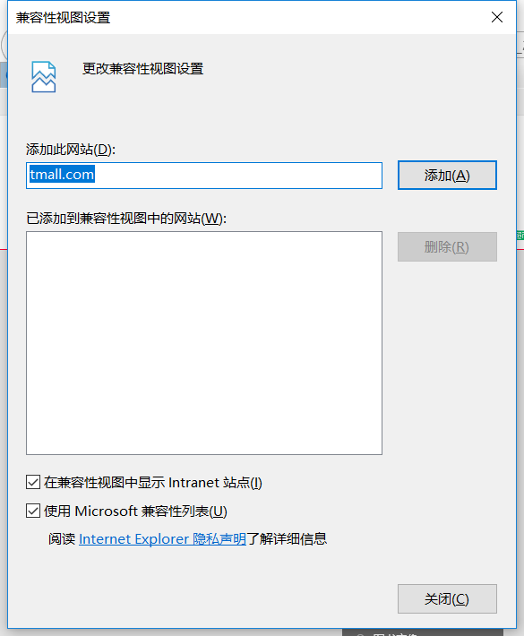 Compatibility View Settings | Microsoft Community Hub