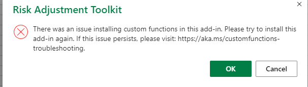 Excel Custom Add Ins Is Not Working On Web Excel Microsoft Community Hub