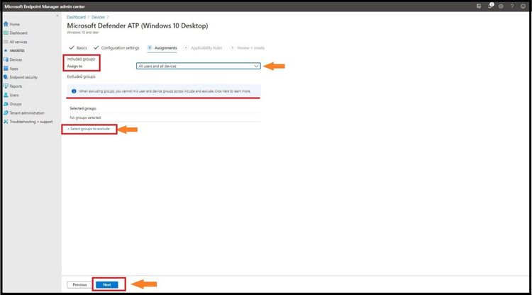 Microsoft Endpoint Manager: Enable Endpoint Protection | Microsoft ...