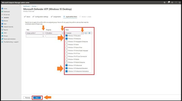 Microsoft Endpoint Manager: Enable Endpoint Protection | Microsoft ...