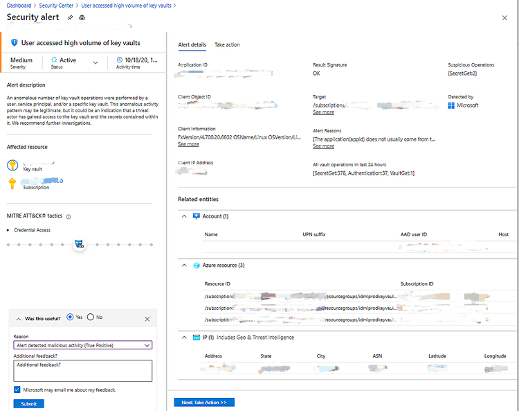 Microsoft Defender for Key Vault | Microsoft Community Hub
