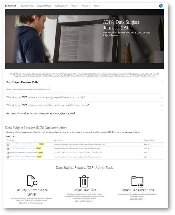 Introducing Service Trust Portal and the new Privacy/GDPR resources ...