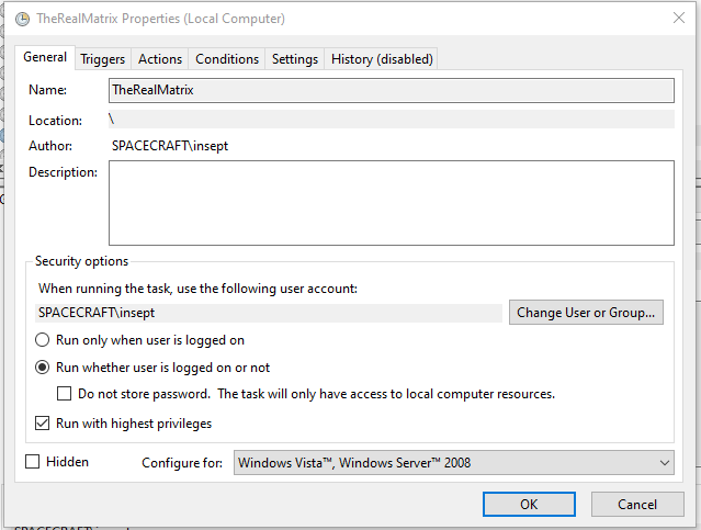 Can Run Script Manually But Not With Task Scheduler Microsoft