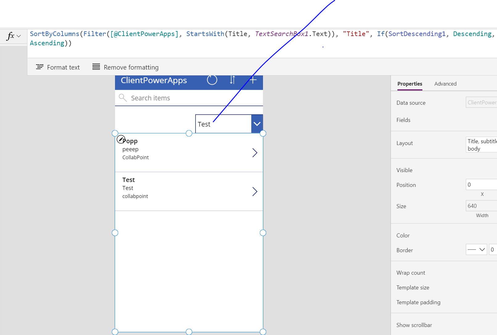 How to add multiple filters and conditions on a gallery items property ...