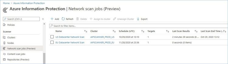 Best practices for deploying and using the AIP UL scanner | Microsoft ...