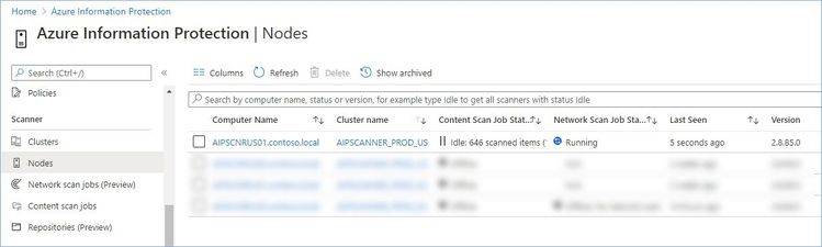 Best practices for deploying and using the AIP UL scanner | Microsoft ...