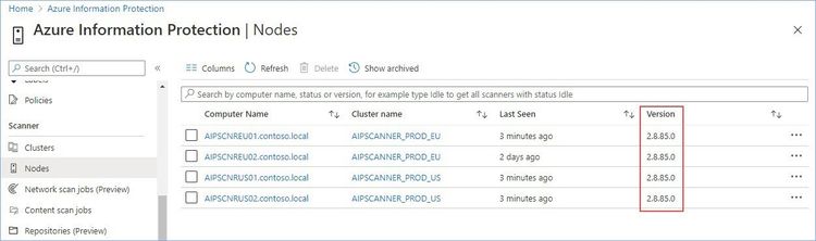 Best practices for deploying and using the AIP UL scanner | Microsoft ...
