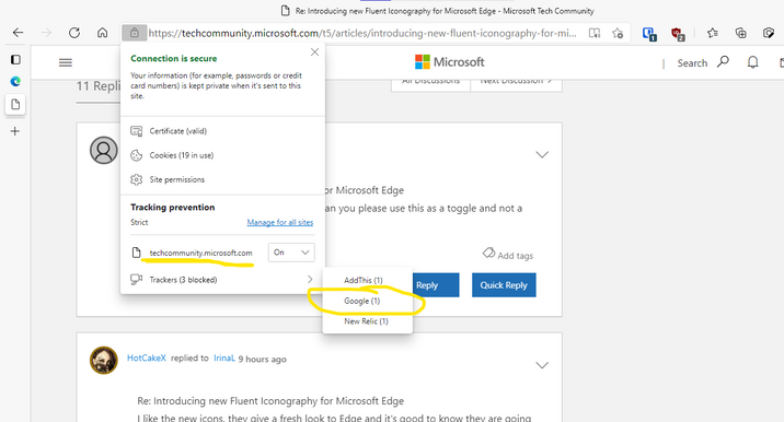Why is there a Google tracker on Microsoft website? | Microsoft ...