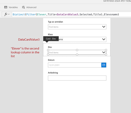 Help with a customized list form (powerapp) | Microsoft Community Hub