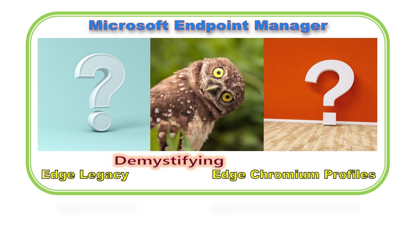 MEM - Demystifying Edge Legacy and Edge Chromium Profiles | Microsoft ...