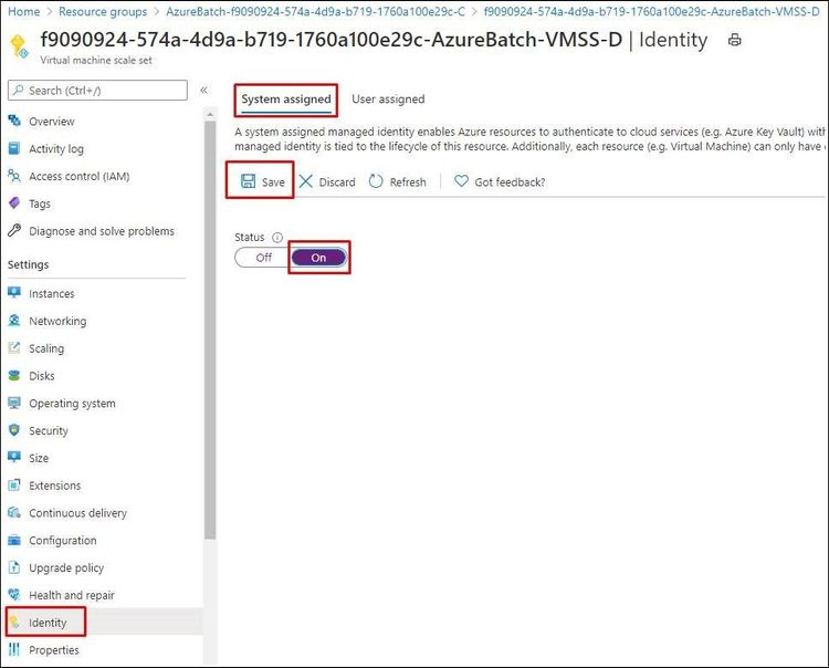 How to enable MSI (Managed Service Identity) for Batch compute nodes in ...