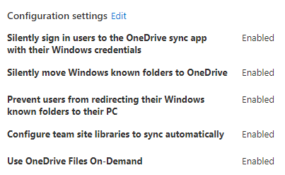Troubleshooting OneDrive Configuration Profile | Microsoft Community Hub
