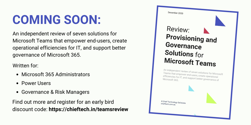 Coming soon: A review of Provisioning and Governance Solutions for ...
