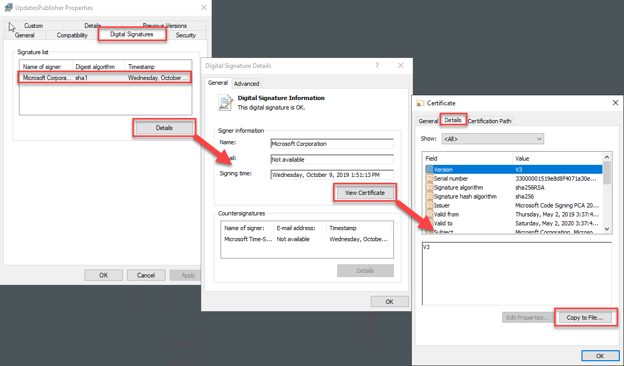 Adding a Certificate to Trusted Publishers using Microsoft Intune ...