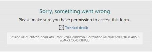 Cant edit Microsoft Forms that have permission on it. | Microsoft ...
