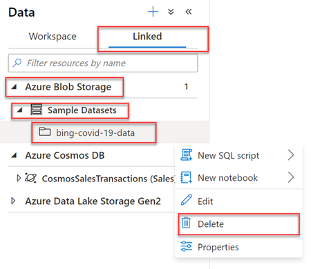 Access and analyze all data from the Data Hub in Azure Synapse ...