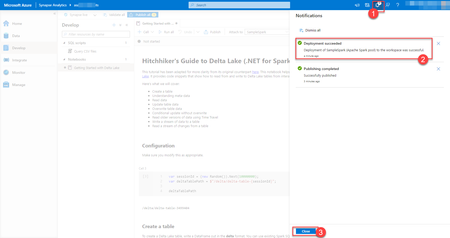 Explore the Monitor Hub in Synapse Studio to keep track of all ...