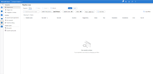 Explore the Monitor Hub in Synapse Studio to keep track of all ...