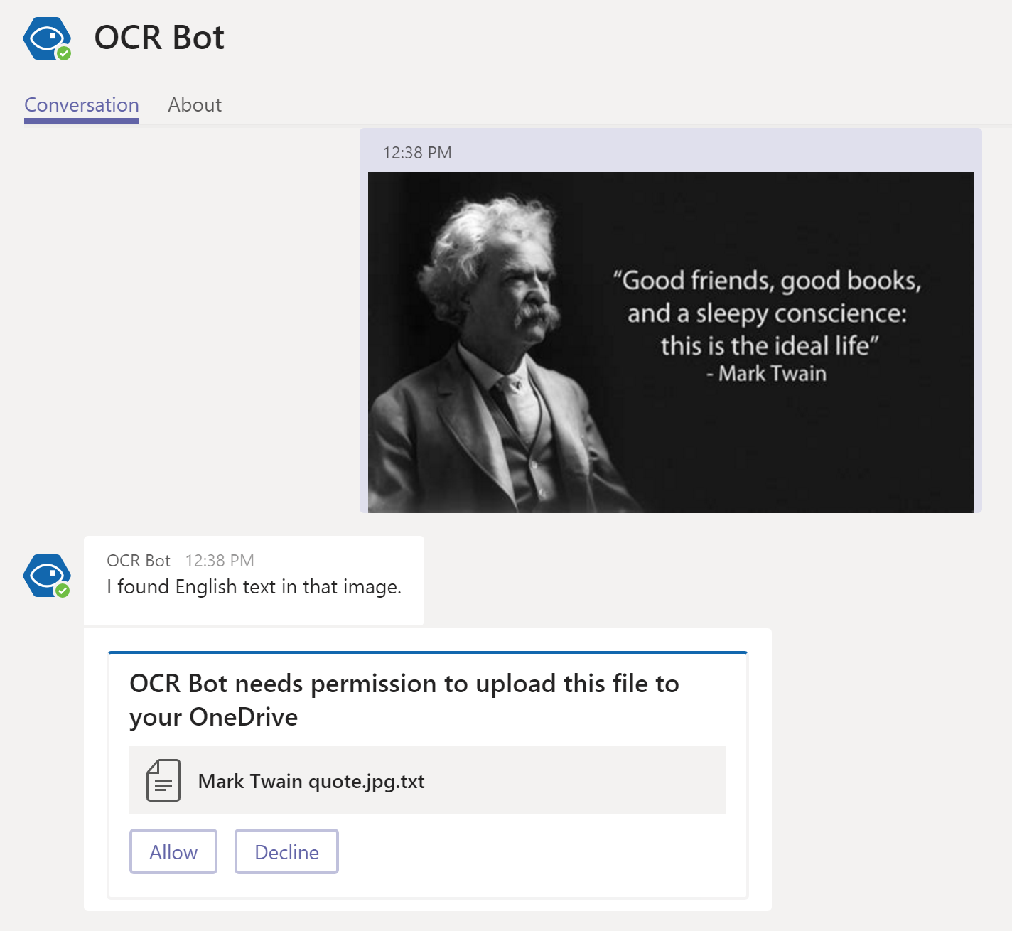 Working with files in your Microsoft Teams bot (Preview) | Microsoft ...