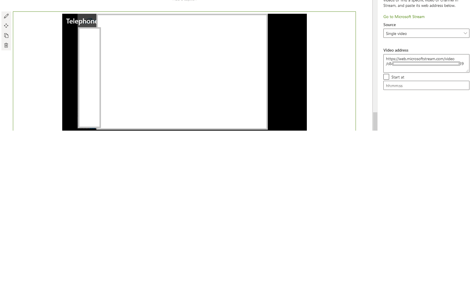 Embed a Stream Video insdie sharepoint modern page with auto play enabled | Microsoft Community Hub