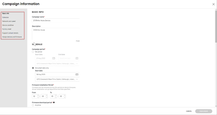 Samsung E-FOTA Update Management with Microsoft Endpoint Manager ...