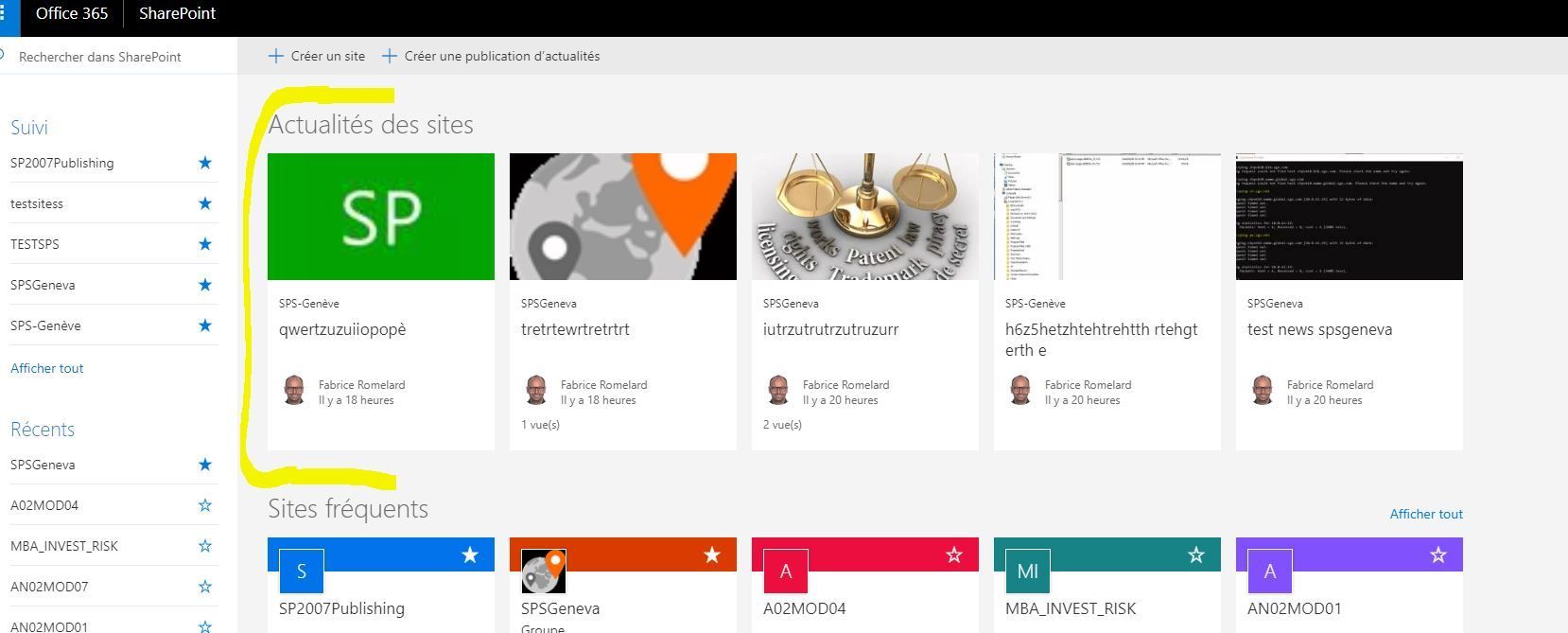 How to load the Publishing news into the SharePoint User Homepage ...