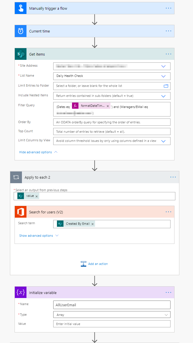 Create a list of users who did not complete Power Apps form | Microsoft Community Hub
