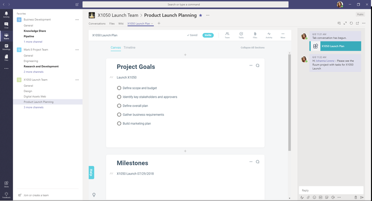 SAP Ruum Teams integration