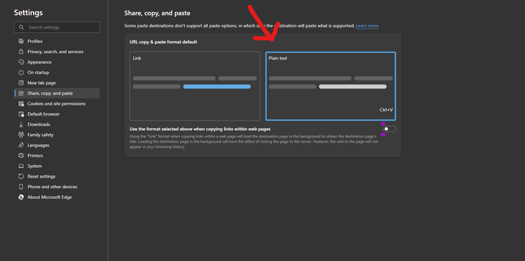 Announcing a new way to paste URLs, Link format! | Microsoft Community Hub