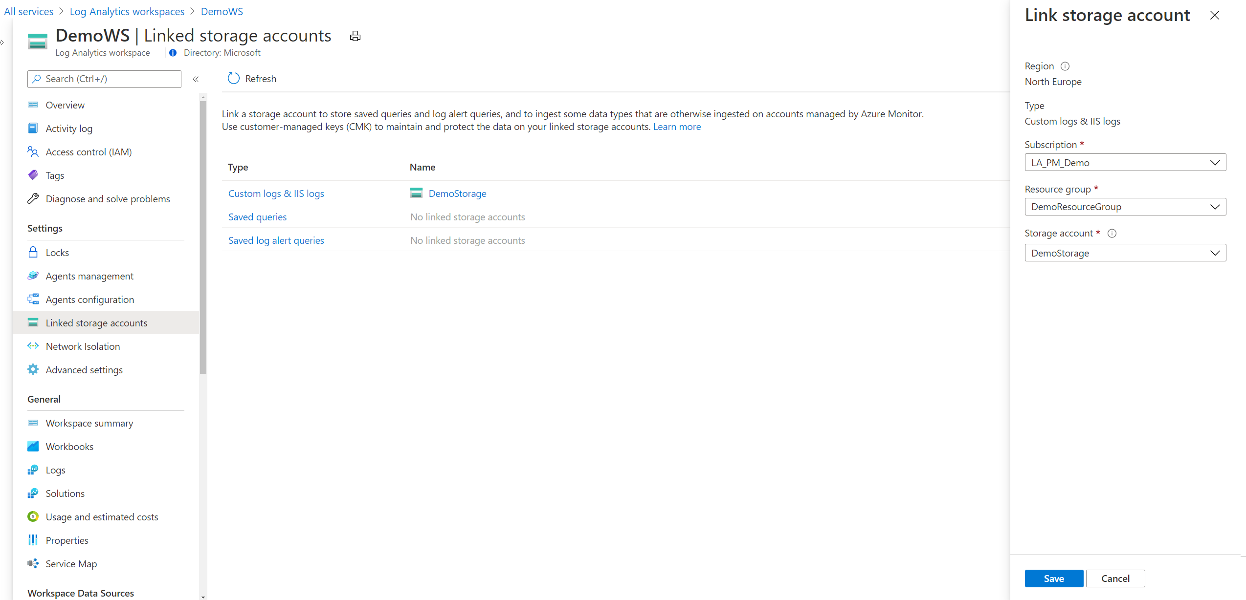 Linking storage accounts to your Workspace made easy with new Azure Portal UX | Microsoft ...