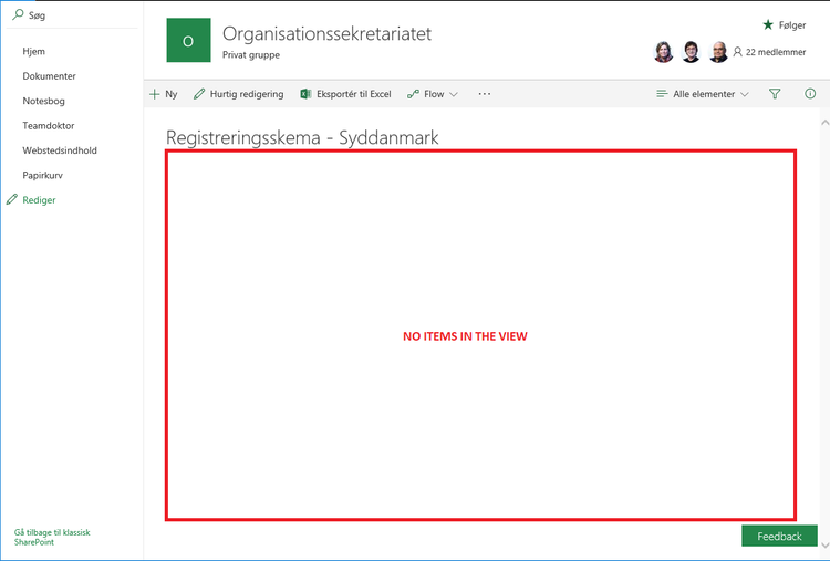 SharePoint modern list view not displaying items | Microsoft Community Hub