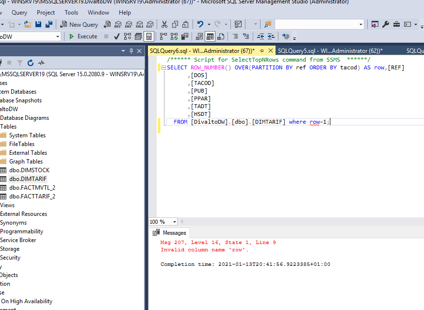ROW_NUMBER Without ORDER BY | Microsoft Community Hub